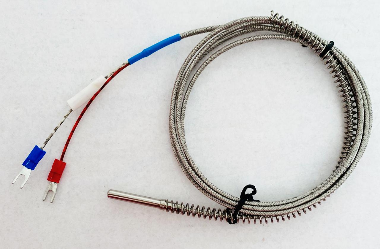 Termopar Tipo J 3/16 Diámetro X 3 Cms Largo Cable 3 Metros – CASMAN LK
